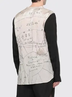 Rick Owens Larry Fogpocket Printed Cotton Blend Shirt