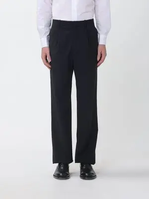 Incotex Virgin Wool Tailored Trousers - Black
