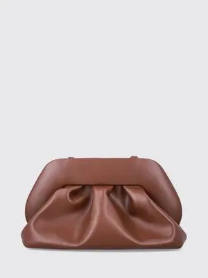 THEMOIRE Bios Vegan Leather Clutch - Brown