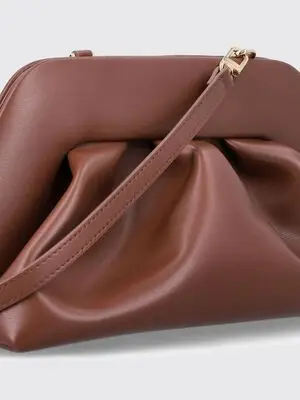 THEMOIRE Bios Vegan Leather Clutch - Brown