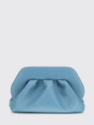 THEMOIRE Bios Vegan Leather Clutch - Gnawed Blue