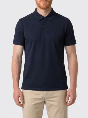 DONDUP Basic Cotton Polo Shirt - Blue