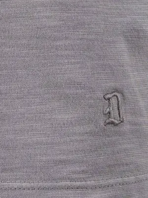 DONDUP Basic Cotton Polo Shirt - Grey