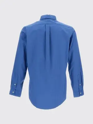 Polo Ralph Lauren Cotton Shirt With Logo - Blue
