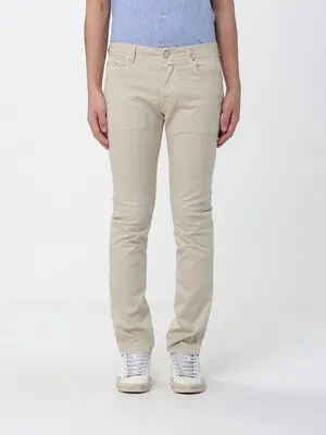 Jacob Cohen Slim Fit Denim Jeans - Beige