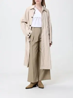 TELA Stretch Cotton Flared Trousers