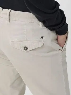 MASON'S Tailored Cotton Trousers