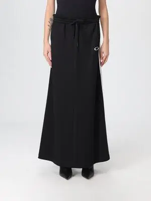 Balenciaga Maxi Skirt With Stripe Detail