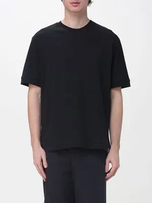 PAOLO PECORA Cotton T-shirt - Black