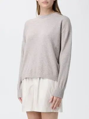 Max Mara Virgin Wool And Cashmere Crew-neck Pullover - Beige