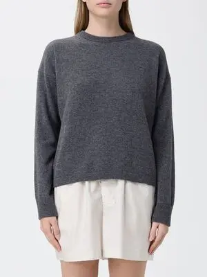 Max Mara Virgin Wool And Cashmere Crew-neck Pullover - Grey
