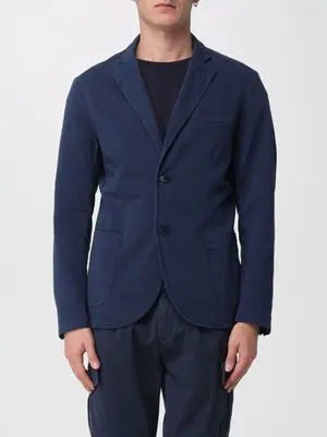 MASON'S Single Breasted Blazer - Navy