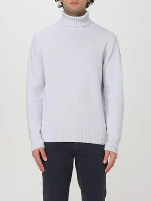 XC High Neck Jumper - Gnawed Blue