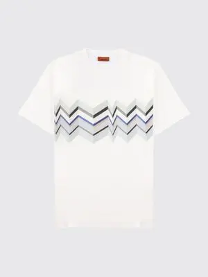 Missoni Zig-zag Cotton T-shirt - White