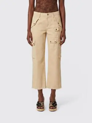 Isabel Marant Étoile Josine Cotton Cargo Trousers - Beige