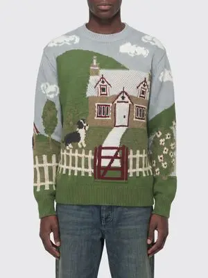 Junya Watanabe Graphic Wool Blend Sweater - Multicolor