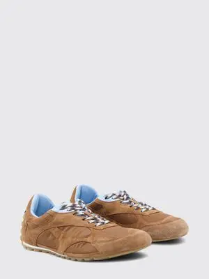 Bottega Veneta Orbit Flash Suede And Nylon Lace-up Sneakers