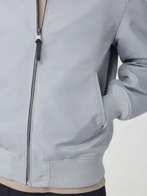 Mackage Leather Bomber Jacket