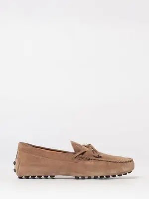 TOD'S Gommino Driver Suede Loafers - Earth