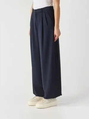 Max Mara Crêpe Wide-leg Trousers