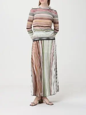 Missoni Striped Rayon Knit Top