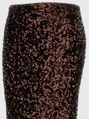 ROTATE BY BIRGER CHRISTENSEN Sequin Midi Skirt