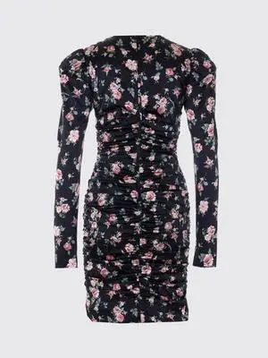 Dolce & Gabbana Floral Print Silk Mini Dress
