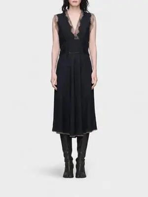 MAISON MARGIELA Silk Blend Dress - Black