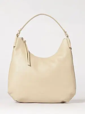 COCCINELLE Rebekka Medium Hammered Leather Bag - Sand
