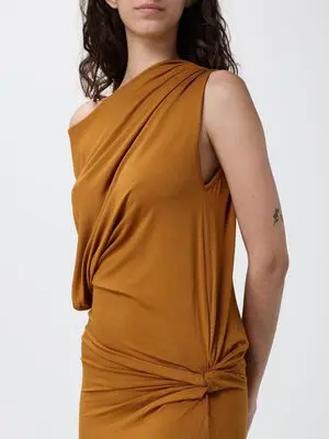 120% Lino Dress - Leather