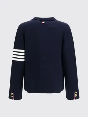 Thom Browne Single-breasted Wool Blazer With 4-bar Sleeve Motif