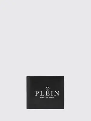 Philipp Plein Bi-fold Wallet With Logo Print - Black