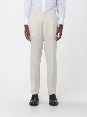 MANUEL RITZ Single-breasted Linen Suit - Beige