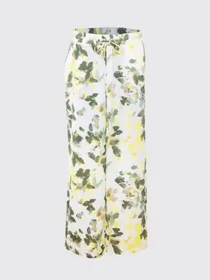 Liu Jo Floral Print Polyester Drawstring Trousers
