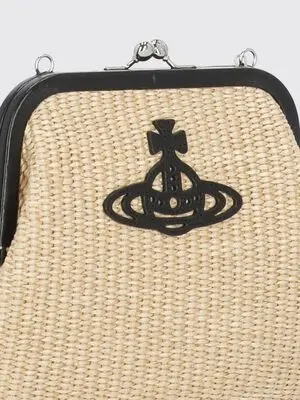 VIVIENNE WESTWOOD Orb Cotton Blend Clutch