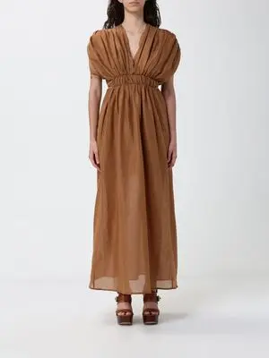 120% Lino Dress - Leather
