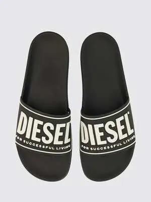 DIESEL® Sa-mayemi Rubber Sliders With Logo