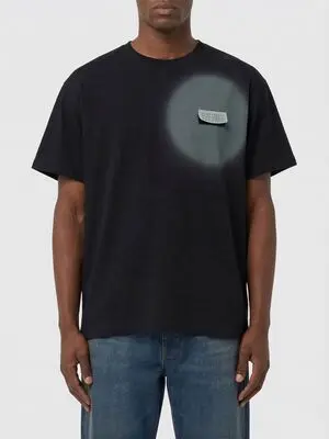 MAISON MARGIELA Printed Cotton T-shirt - Black