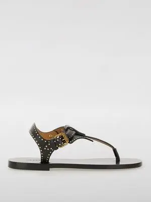 Isabel Marant Étoile Flat Sandals Colour - Black