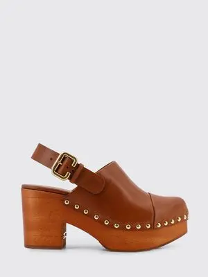 Chloé Jeannette Leather Slingback Pumps