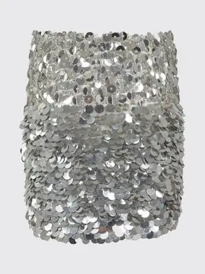 DES_PHEMMES High-waisted Sequined Pencil Miniskirt