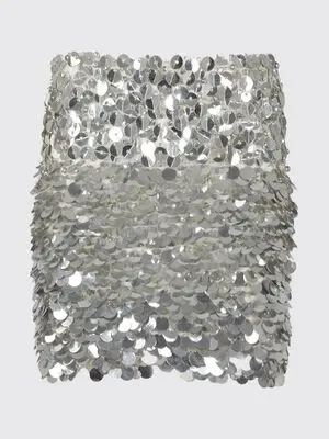 DES_PHEMMES High-waisted Sequined Pencil Miniskirt