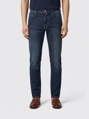 Jacob Cohen Cotton Denim Slim Fit Jeans - Blue