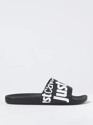 Just Cavalli Logo Slides - Black