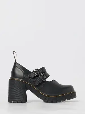 Dr. Martens Leather Mary Jane Platform Heels