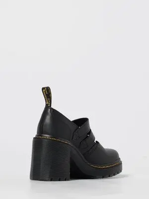 Dr. Martens Leather Mary Jane Platform Heels