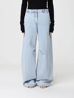 ENTIRE STUDIOS Wide-leg Jeans In Cotton Denim