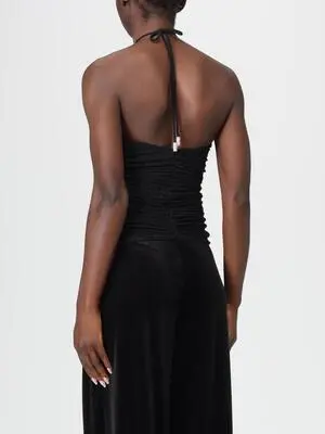 Alexandre Vauthier Halter Neck Ruched Top
