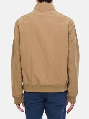 BARBOUR INTERNATIONAL Cotton Blend Rectifier Harrington Bomber - Brown