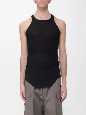 Rick Owens Cotton Tank Top Black